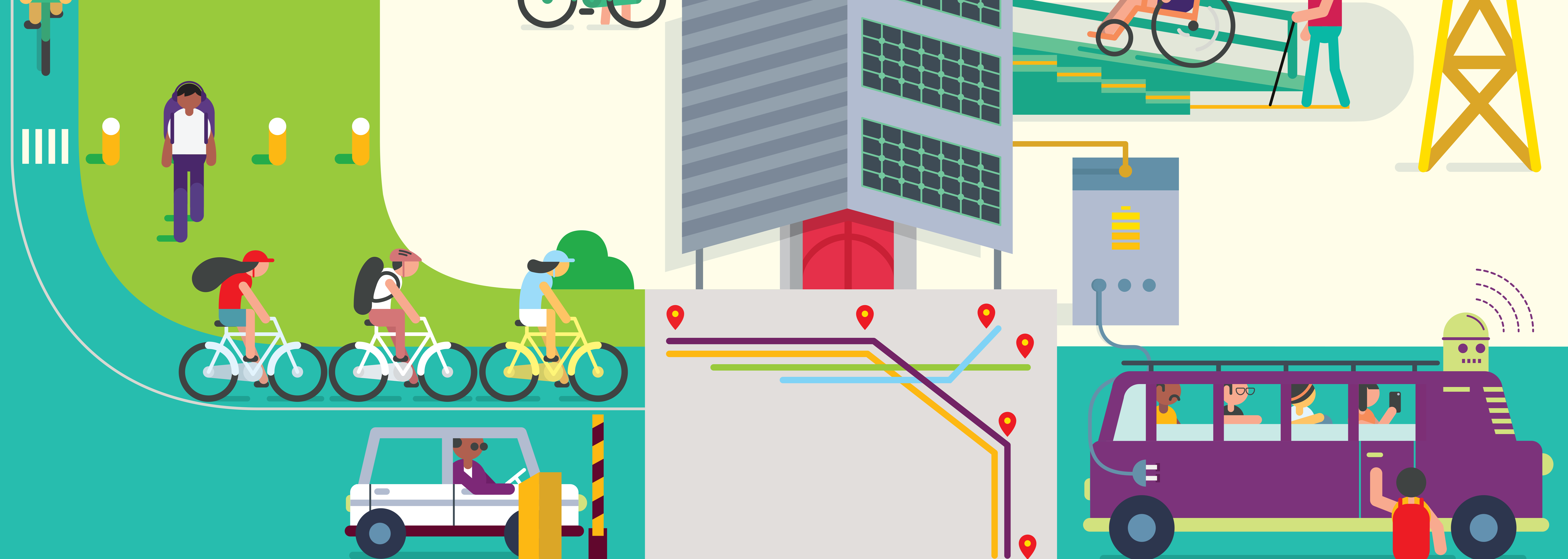 Shared Mobility Principles Postcard | Numo